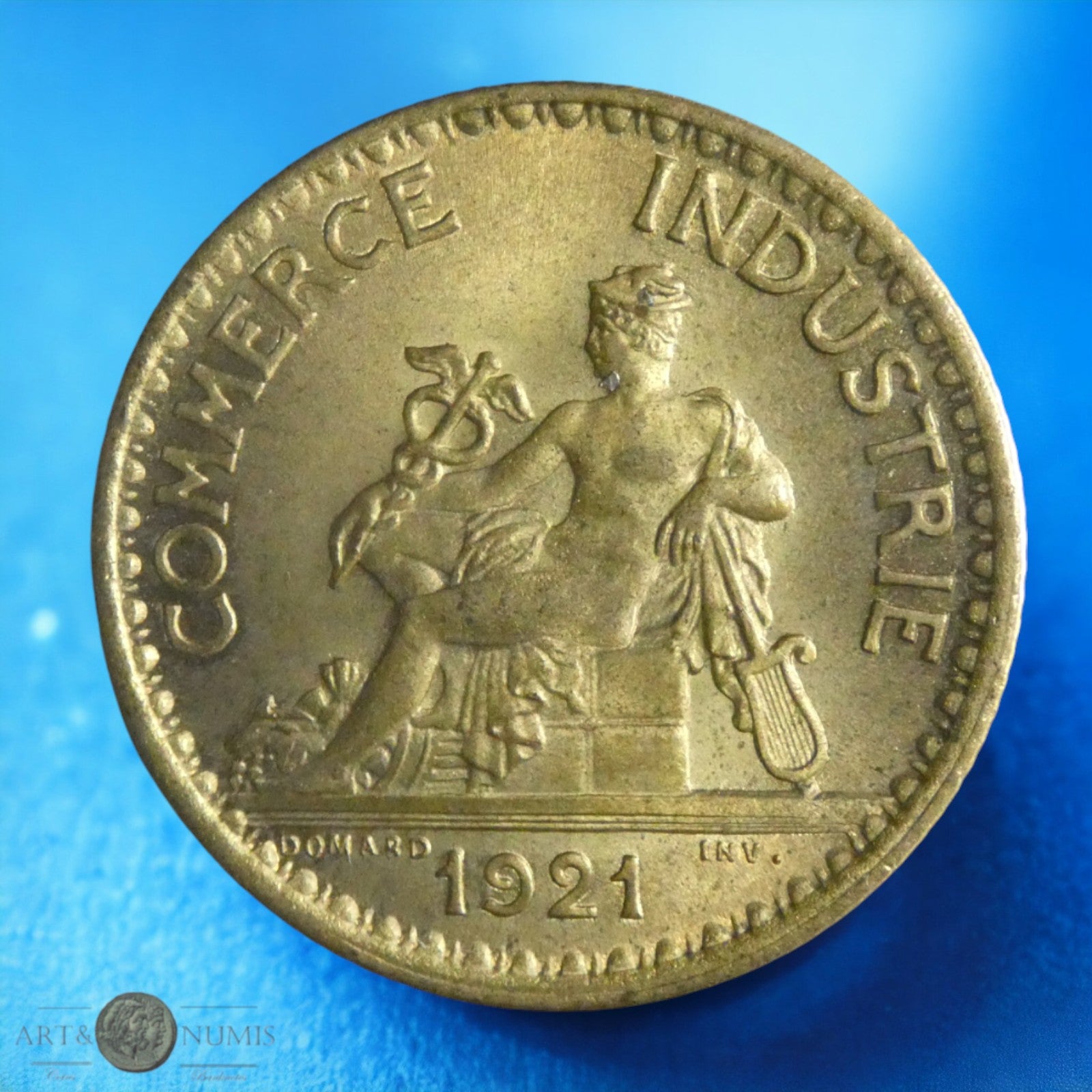 FRANCE - Bon pour 1 franc 1921 F.218 – Art & Numis